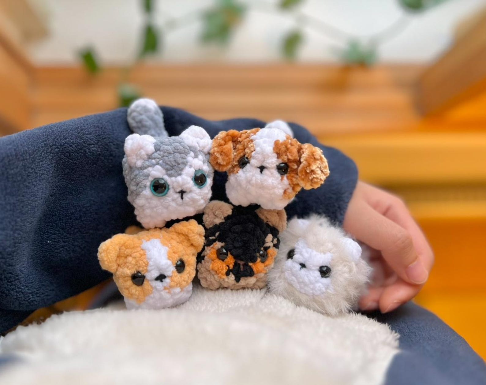 10-in-1 No-sew Mini Loaf Dogs | Crochet Pattern Bundle - Etsy
