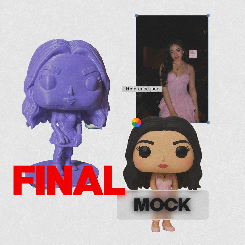 Custom 3D Printed Pop Funko - Etsy