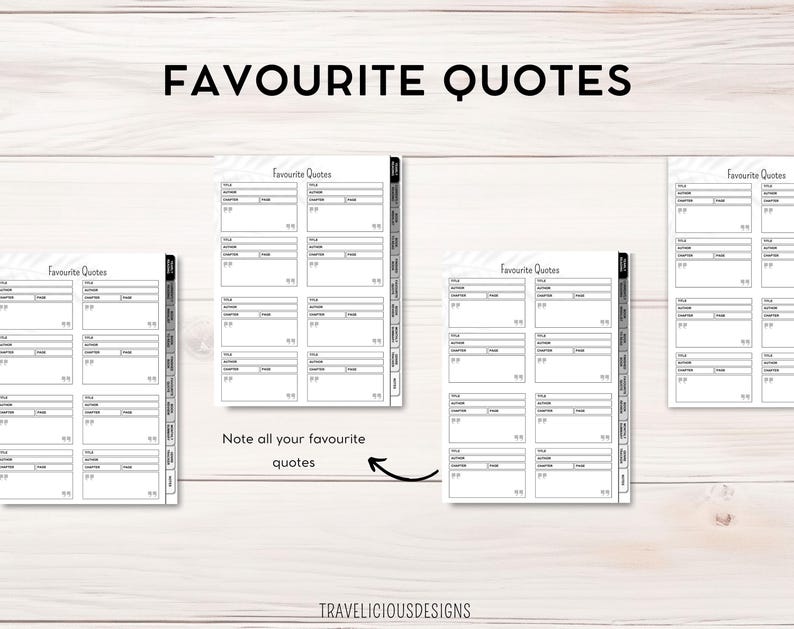 Remarkable Reading Log | Book Log | Remarkable Planner | Remarkable 2 ...