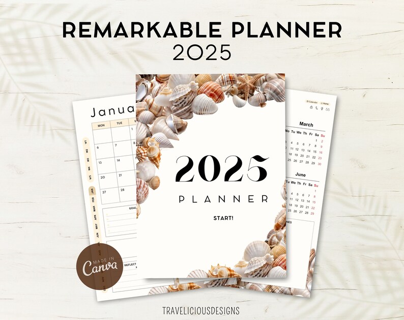 Remarkable 2 Planner 2025 | Remarkable Templates | Weekly Planner ...
