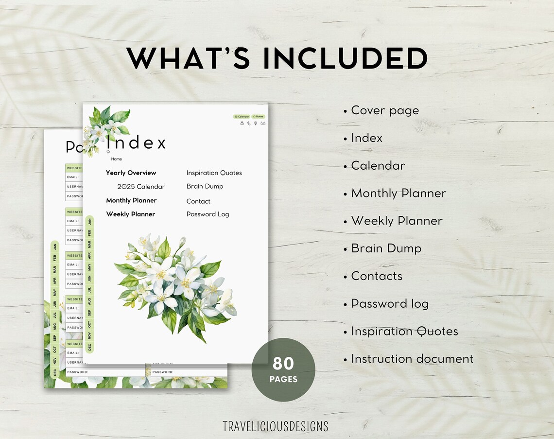 Remarkable 2 Planner 2025 | Remarkable Templates | Weekly Planner ...