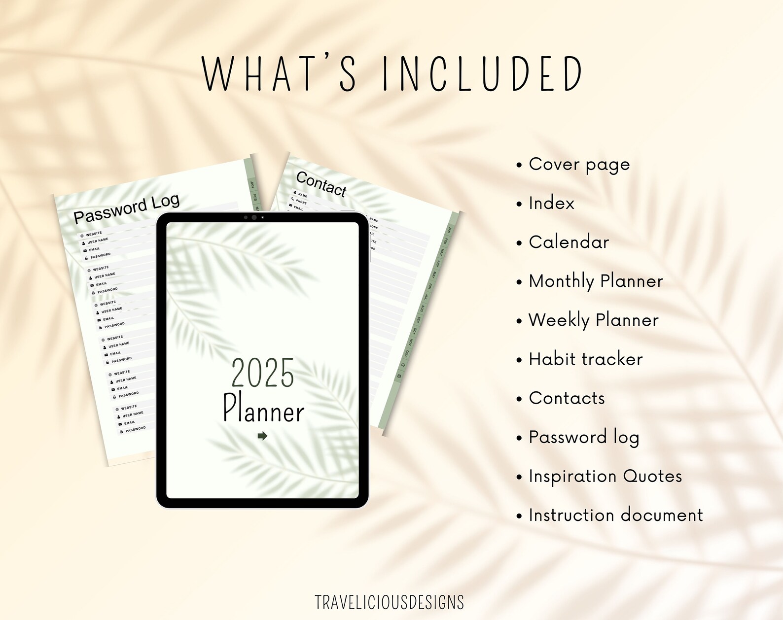 Remarkable 2 Planner 2025 | Remarkable Templates | Digital Calendar for ...