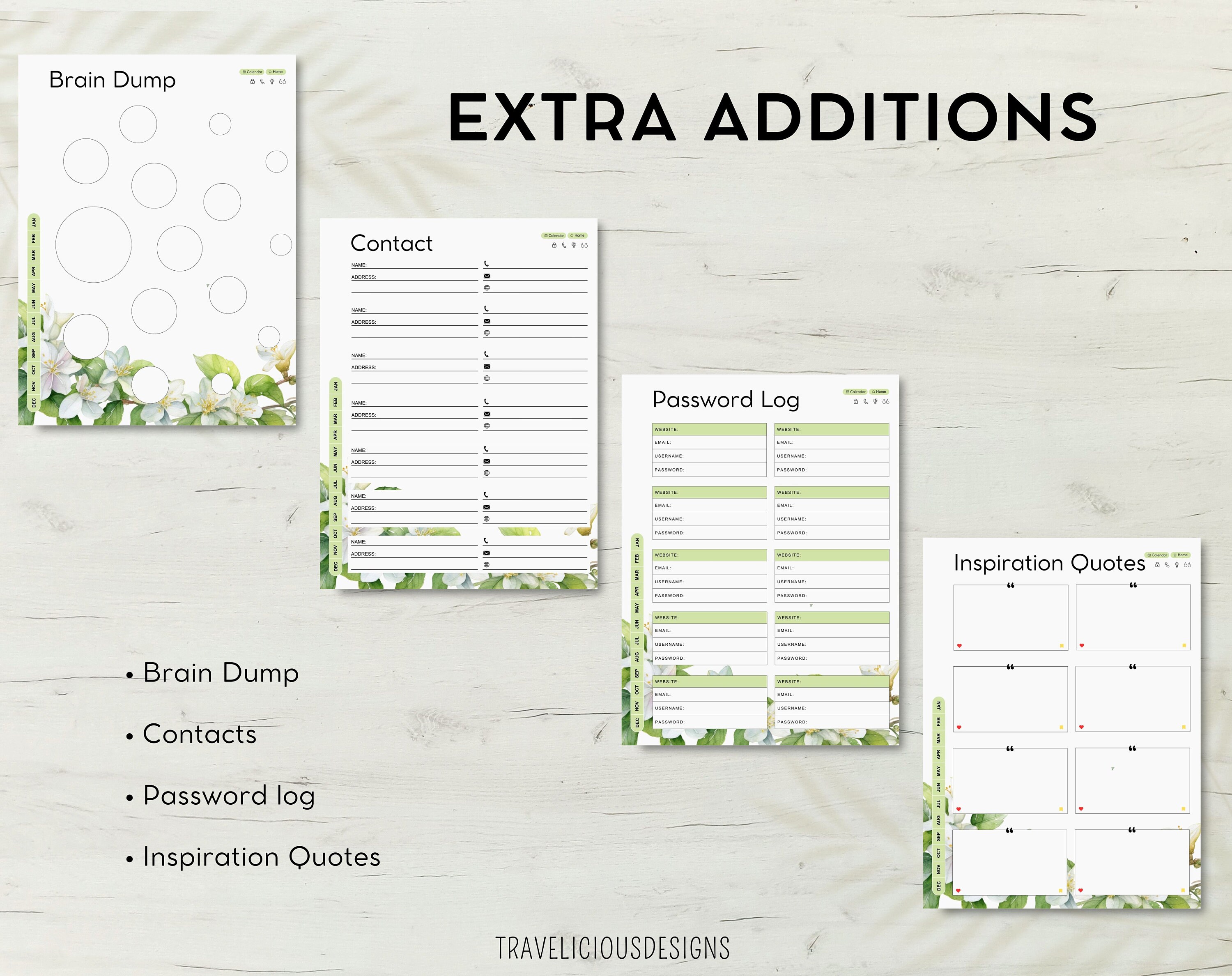 Remarkable 2 Planner 2025 | Remarkable Templates | Weekly Planner ...