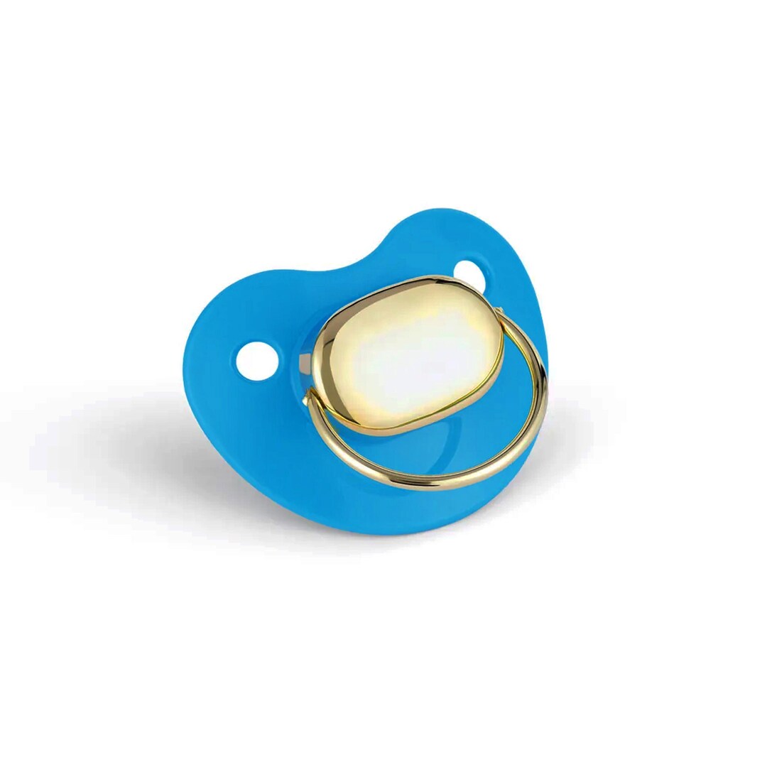 14K Gold Baby Pacifier Baby Shower Gift Gold Baby Gift, 14K Newborn ...