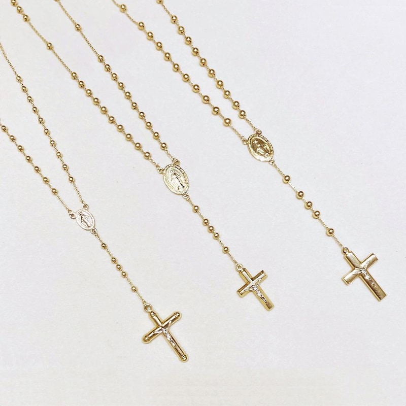 Rosary Chain Gold - Etsy