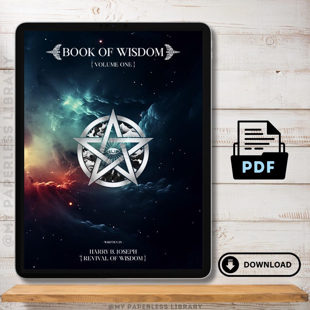 The Book of Wisdom revival of Wisdom by Harry B. Joseph PDF Colored ...