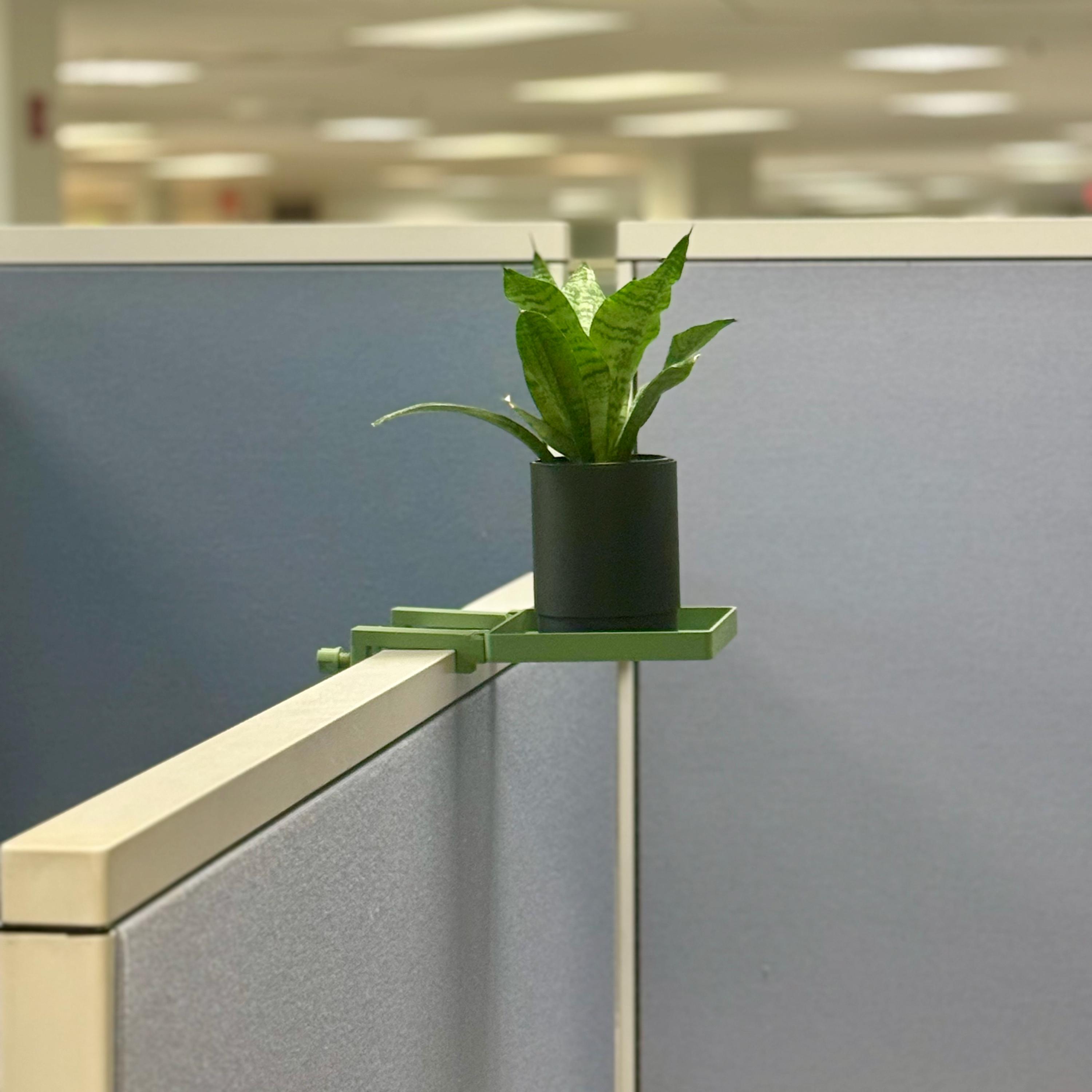 Cubicle Plant Shelf: Clamp-on Design for Office Plants - Etsy