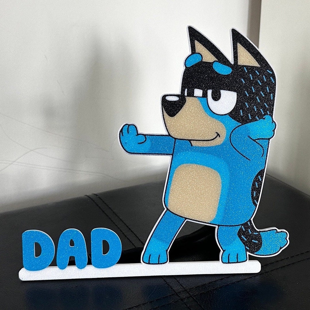 Childrens Door Wall Sign With Bluey Theme - Etsy