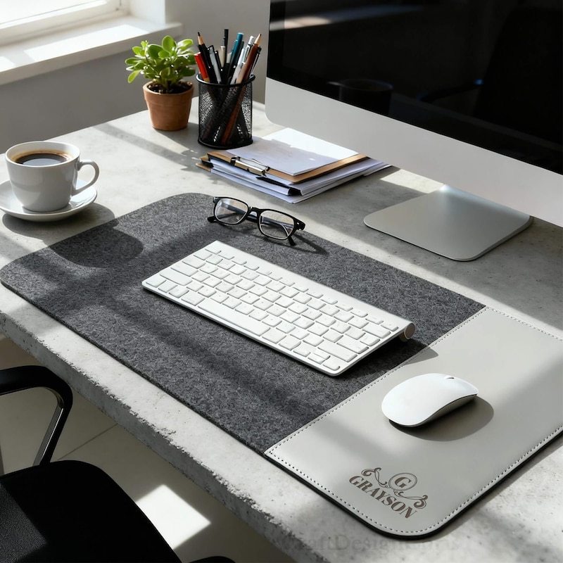 Personalized Desk Mat - Etsy
