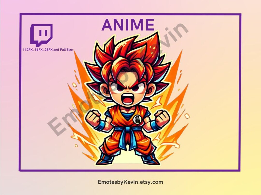 Buy Twitch Emote, Anime Emote, Kawaii Emote, Cute Emote, Anime Power ...