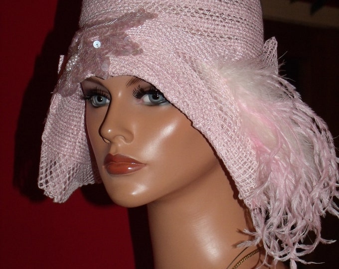 Hat Flapper Hat 20 Style Derby Hat Church Hat Tea Flapper Hat - Etsy