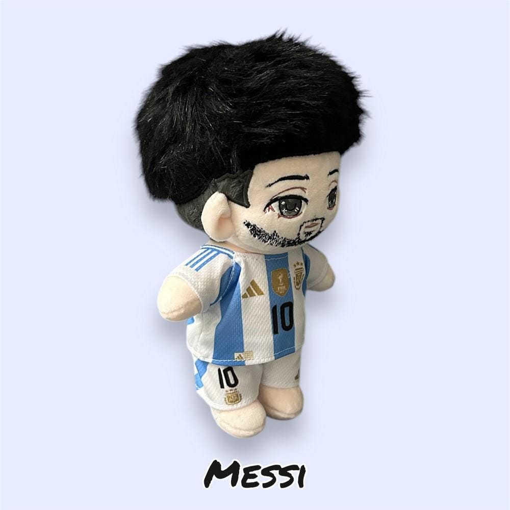 Lionel Messi Leo Messi 20cm Plush Doll With Argentina National Team ...