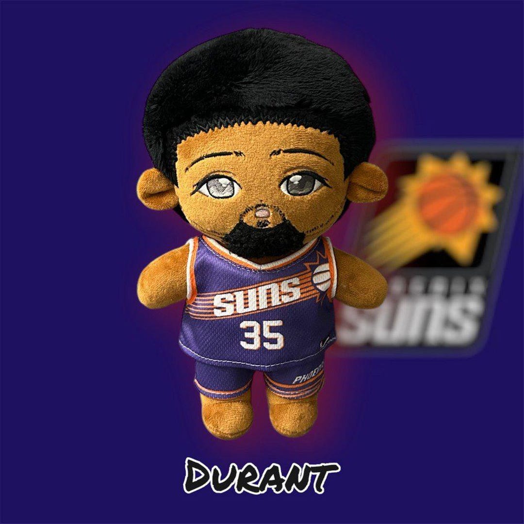 Kevin Durant 20cm Plush Toy Phoenix Suns Basketball NBA Jersey and ...