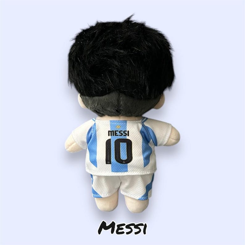 Lionel Messi Leo Messi 20cm Plush Doll With Argentina National Team ...