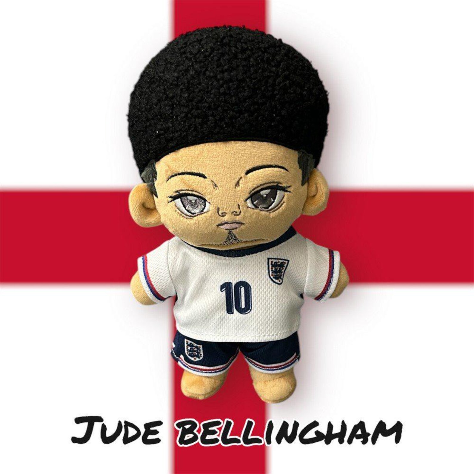 Jude Bellingham 20cm Plush Toy English National Team Football Soccer ...