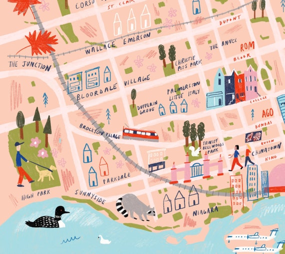 Toronto Neighborhoods Map