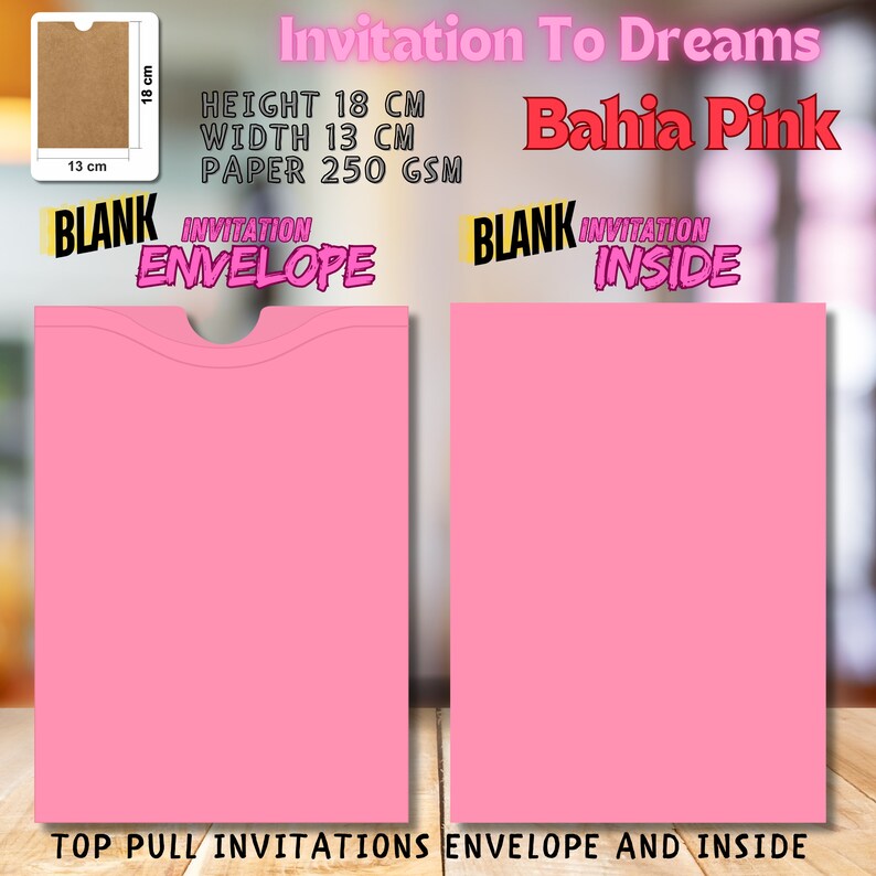 Blank Wedding Invitation, Blank Printable Invitation, Blank Minimalist ...