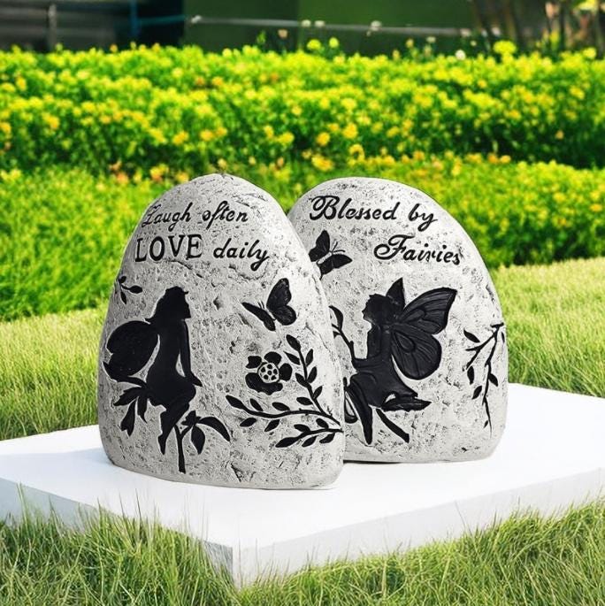 Wizard of Oz Elves Simulation Art Statue Garden Ornaments Resin Crafts ...