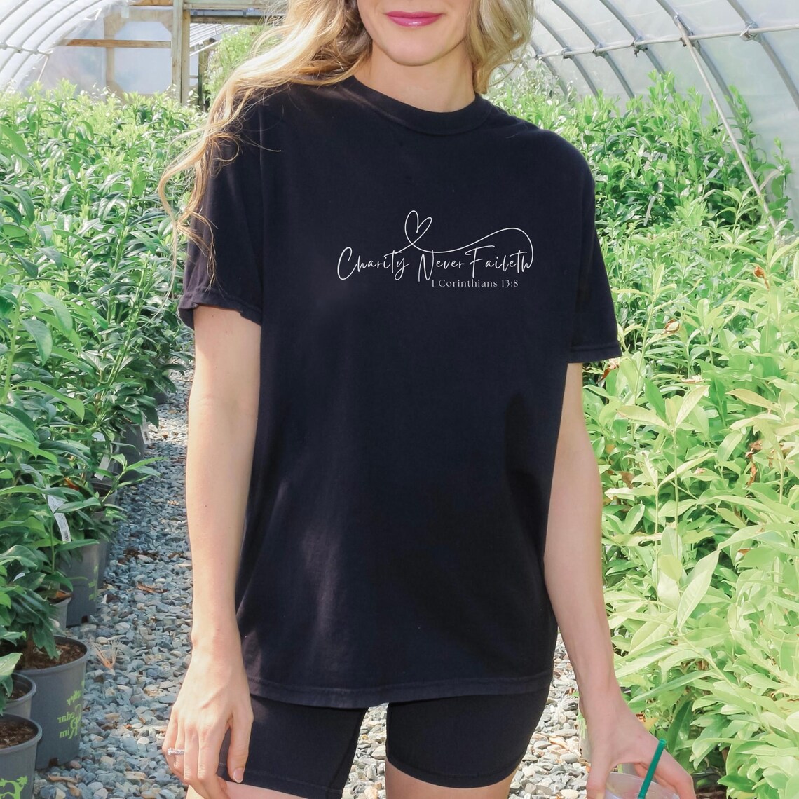 LDS Charity Never Faileth Shirt, LDS Relief Society Shirt, Religious ...