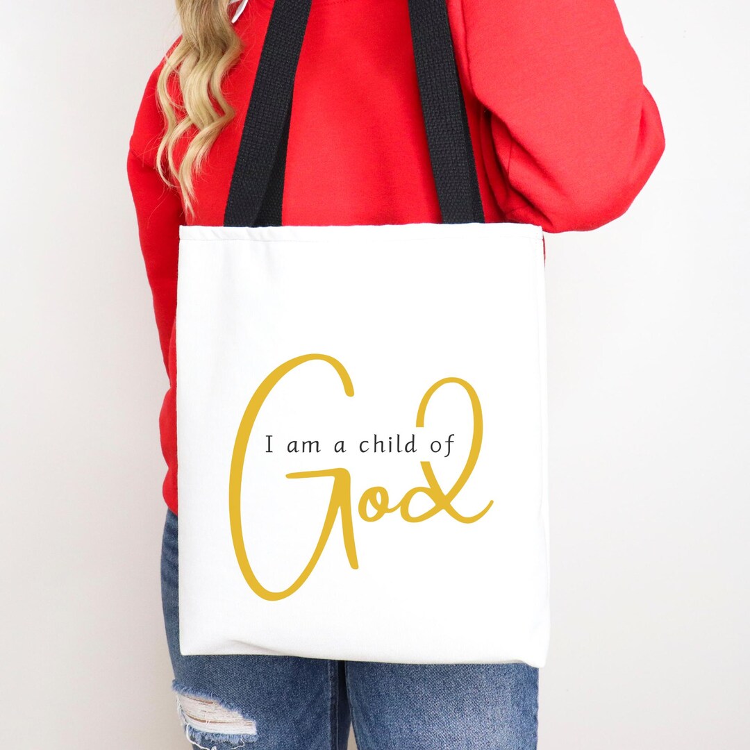 LDS I Am a Child of God Primary Tote Bag, Mormon Childrens Bag ...
