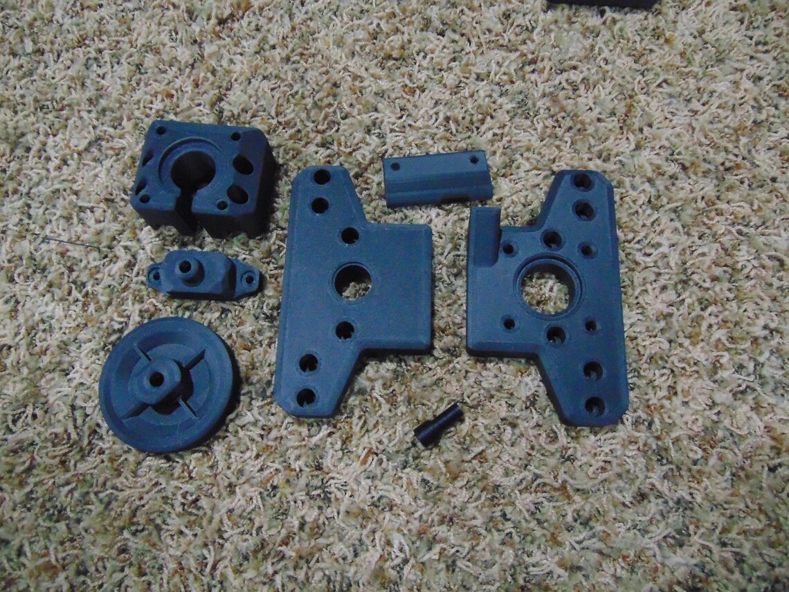 LDO Millenium CNC Mill 3D Printed Parts Kits - Primary Color Parts Made ...