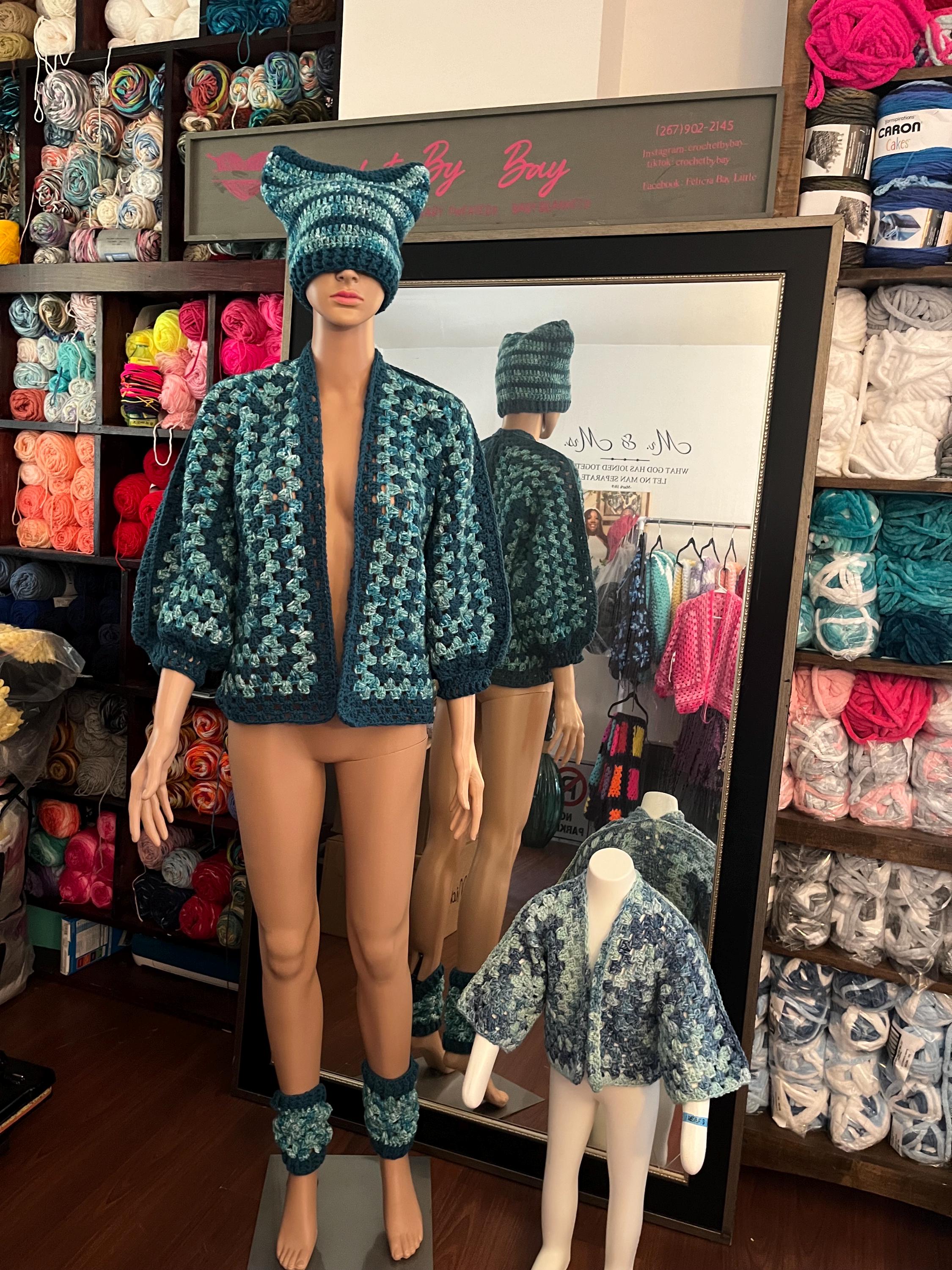 Crochet Hex Sweater - Etsy