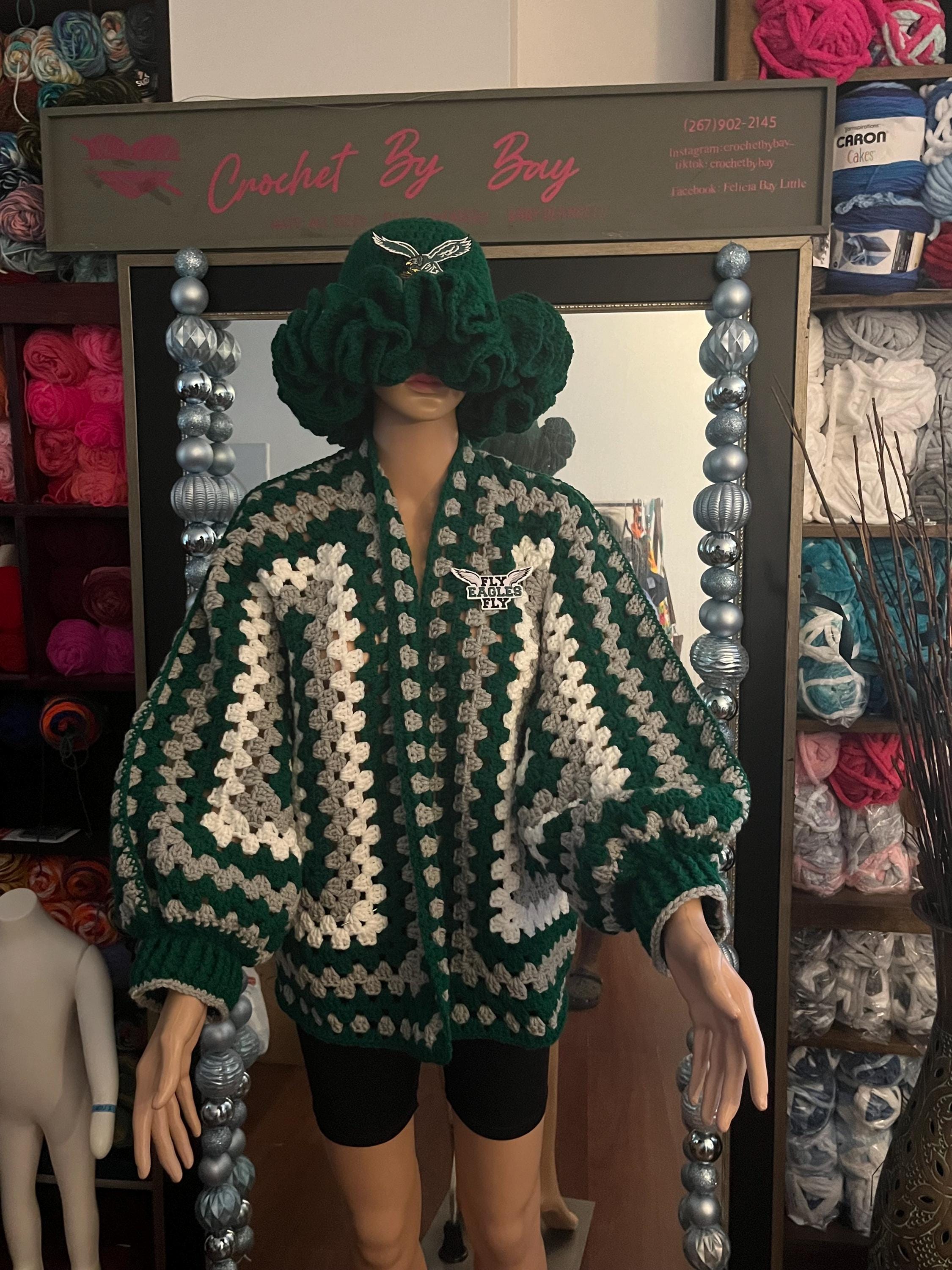 Crochet Hex Sweater - Etsy