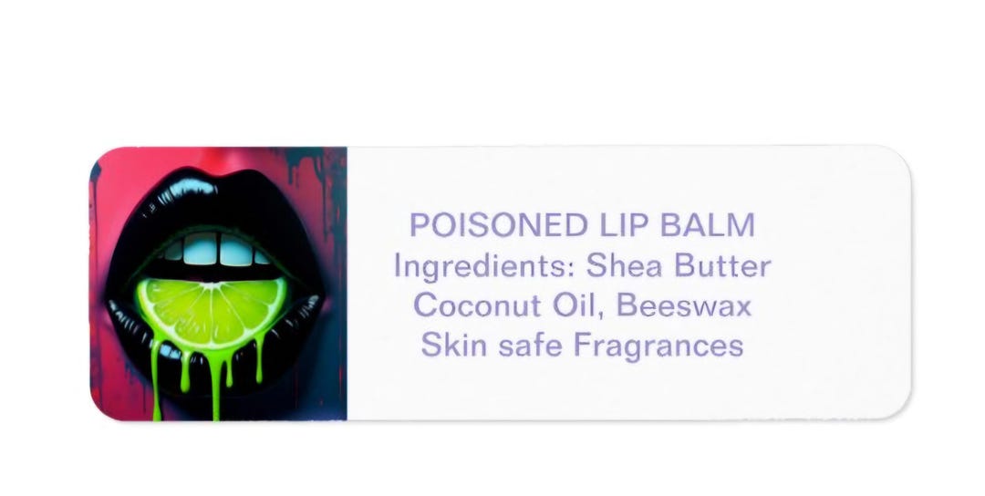 Poisoned Lip Balm - Etsy