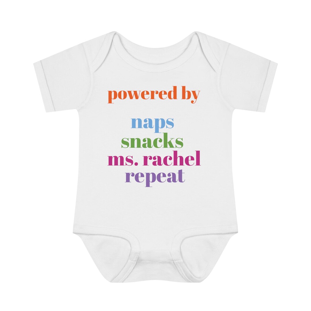 New Baby Onesie powered by Naps Snacks Ms. Rachel Repeat Onesie ...