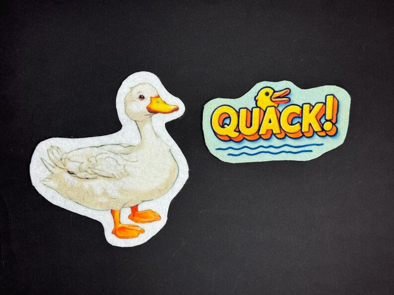 Five Little Ducks - Flannel Board Story - Etsy