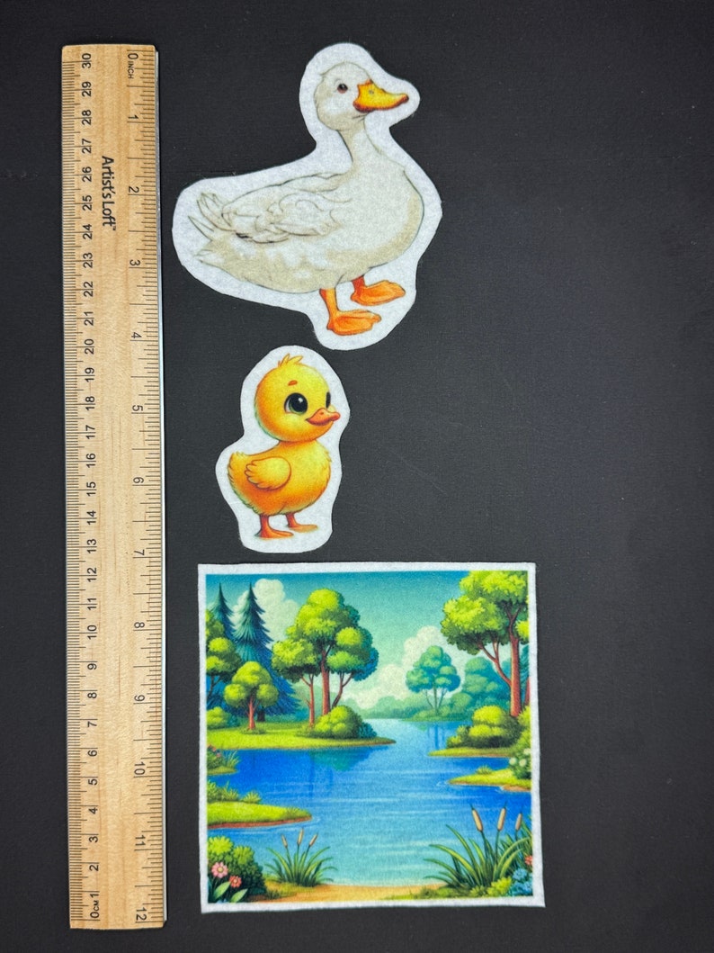 Five Little Ducks - Flannel Board Story - Etsy