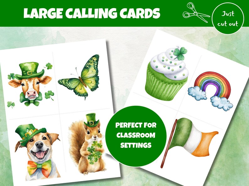 St. Patrick's Day Bingo: 30 Printable Cards (PDF) - Etsy