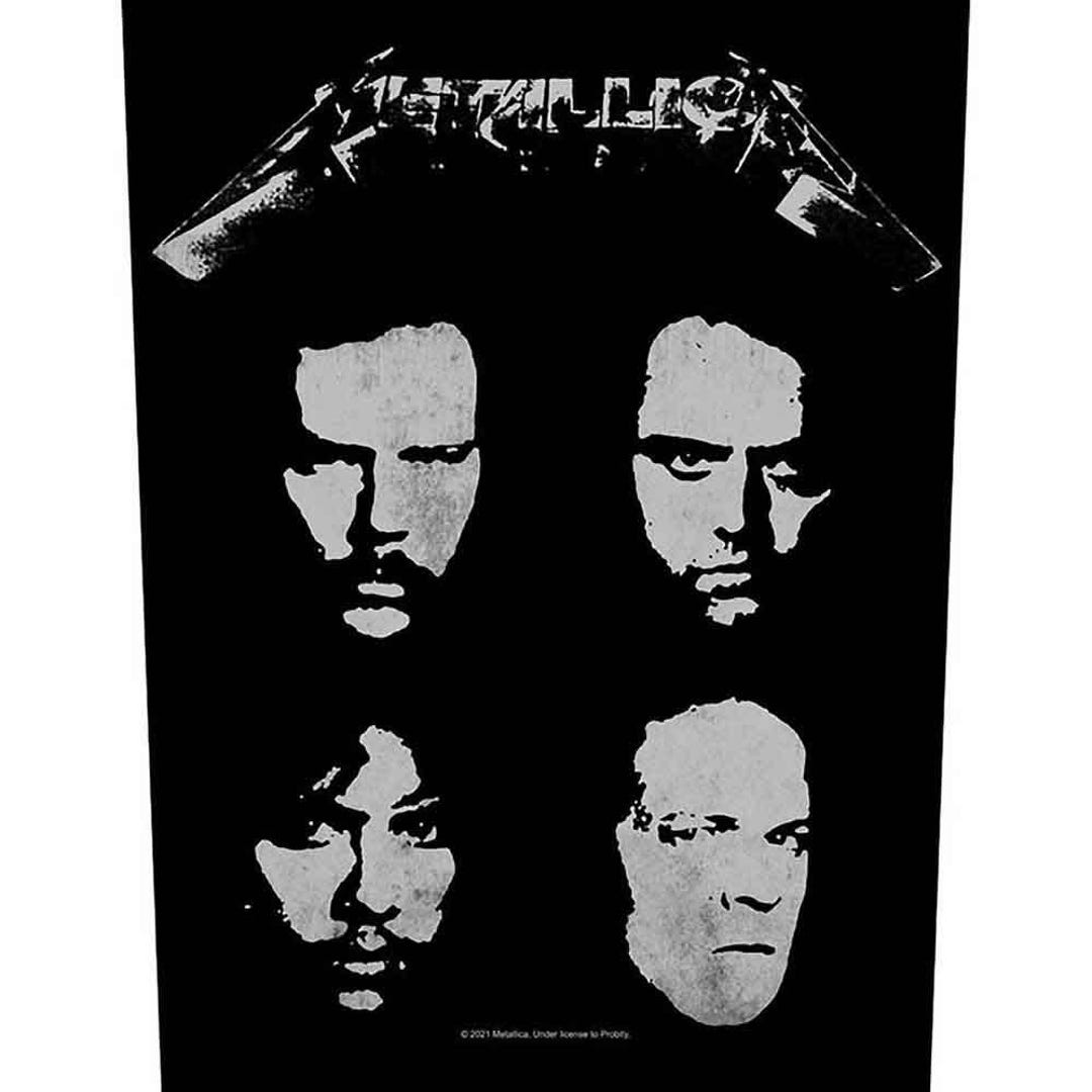 Metallica - Metallica Back Patch - Black Album - Black Album Back Patch ...