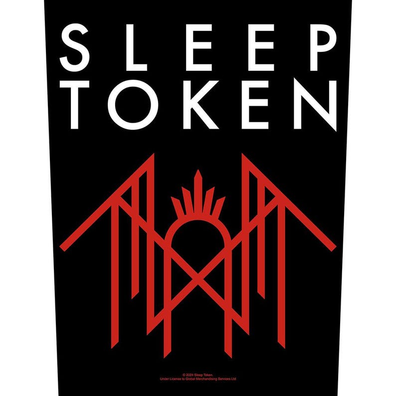 Sleep Token - Sleep Token Back Patch - Sleep Token Logo Patch ...