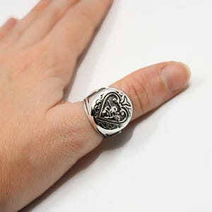 Acd of Spades - Ace of Spades Ring - Poker Ring - Biker Ring - Etsy