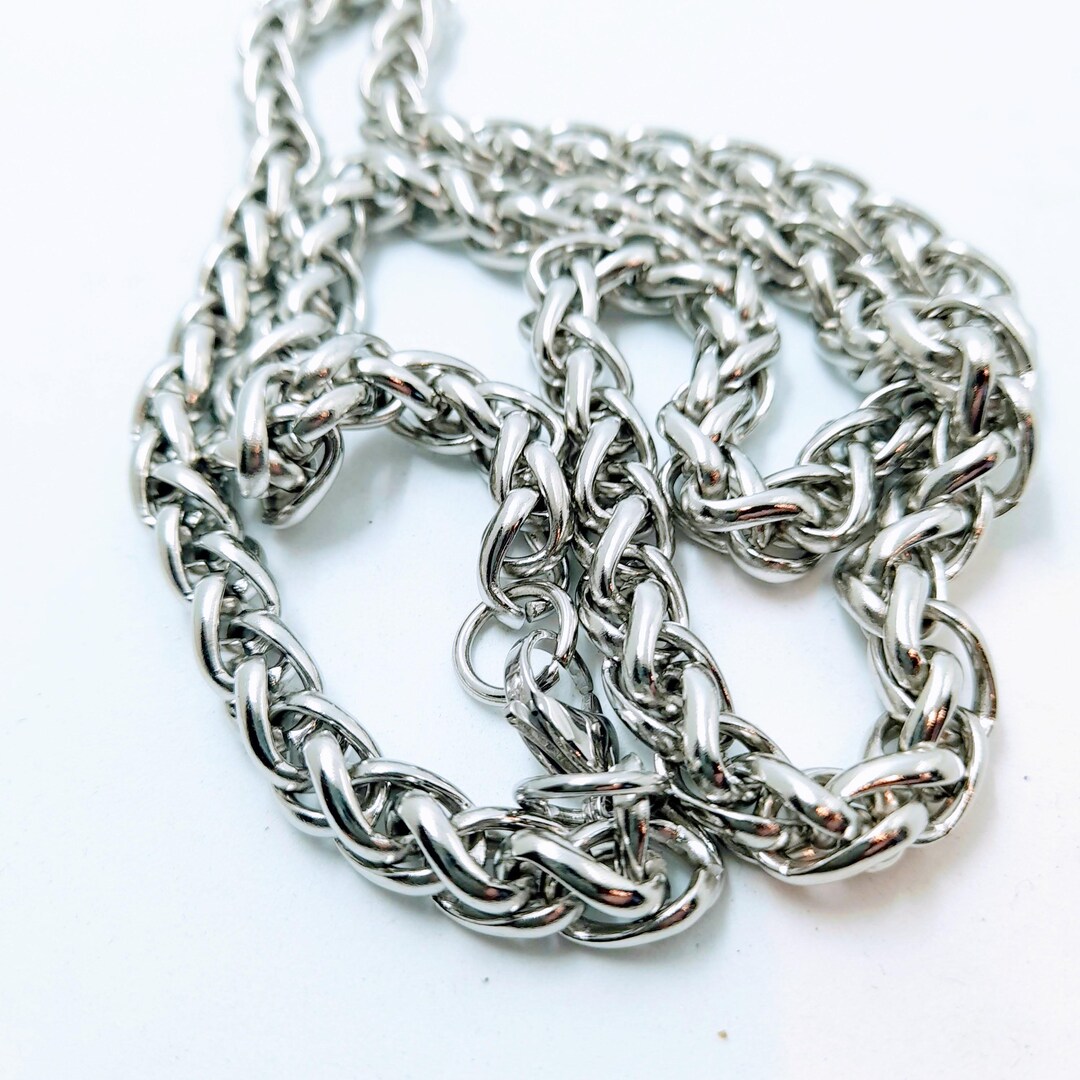 Large 8mm Stainless Steel Chain - Biker Chain - 8 X 60mm Chain - Etsy