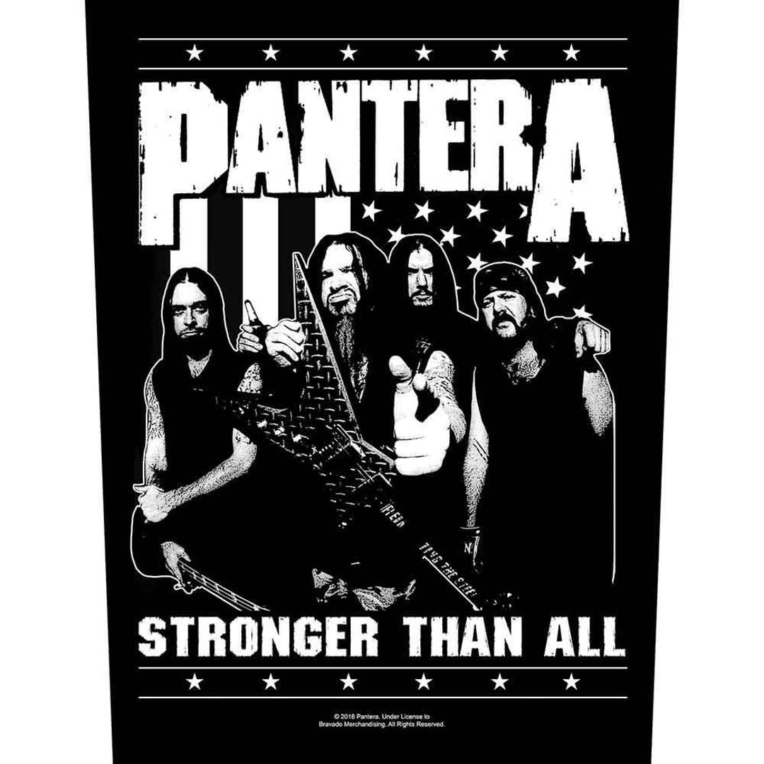 Pantera - Pantera Back Patch - Pantera Stronger Than All - Stronger ...