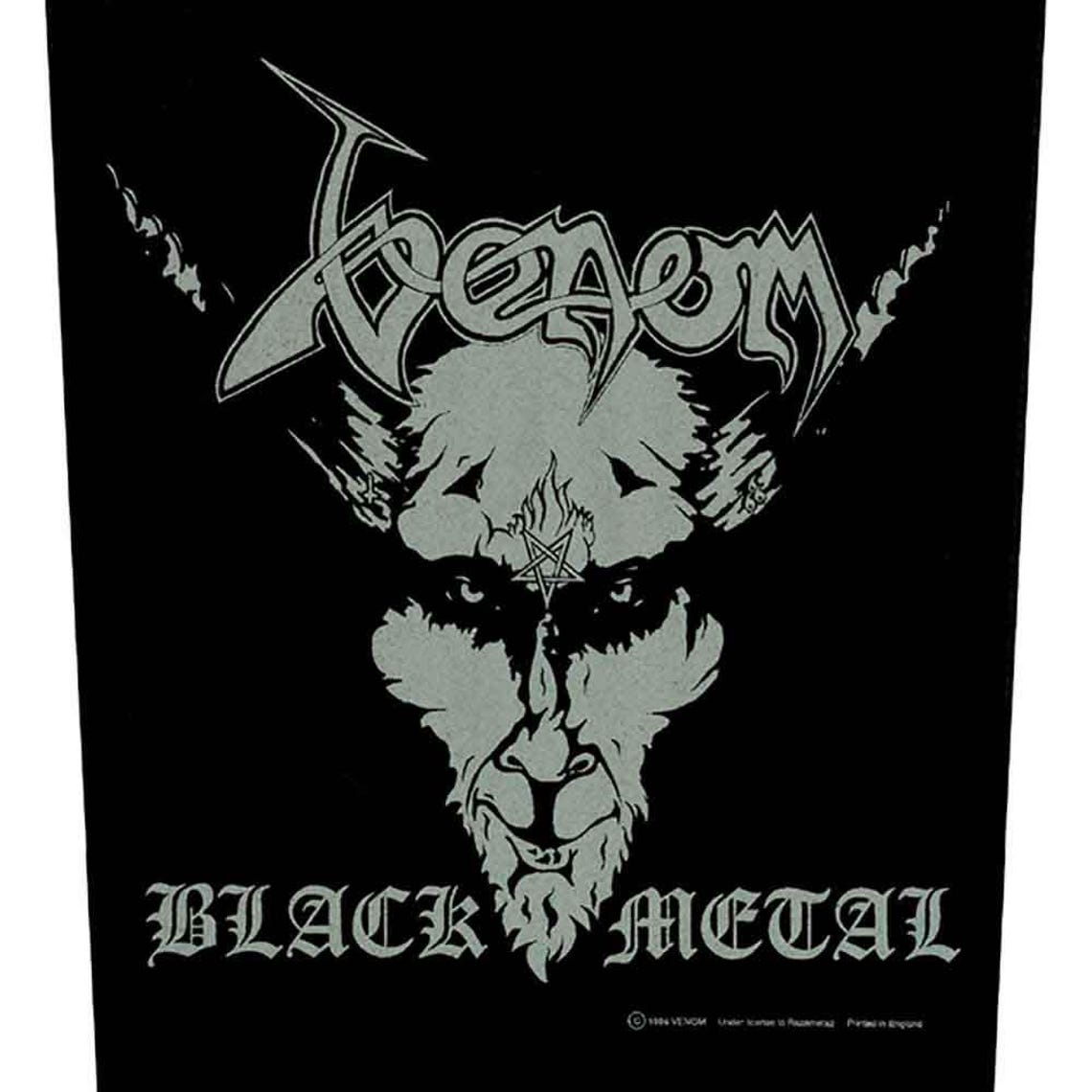 Venom - Venom Back Patch - Venom Black Metal Back Patch - Black Metal ...