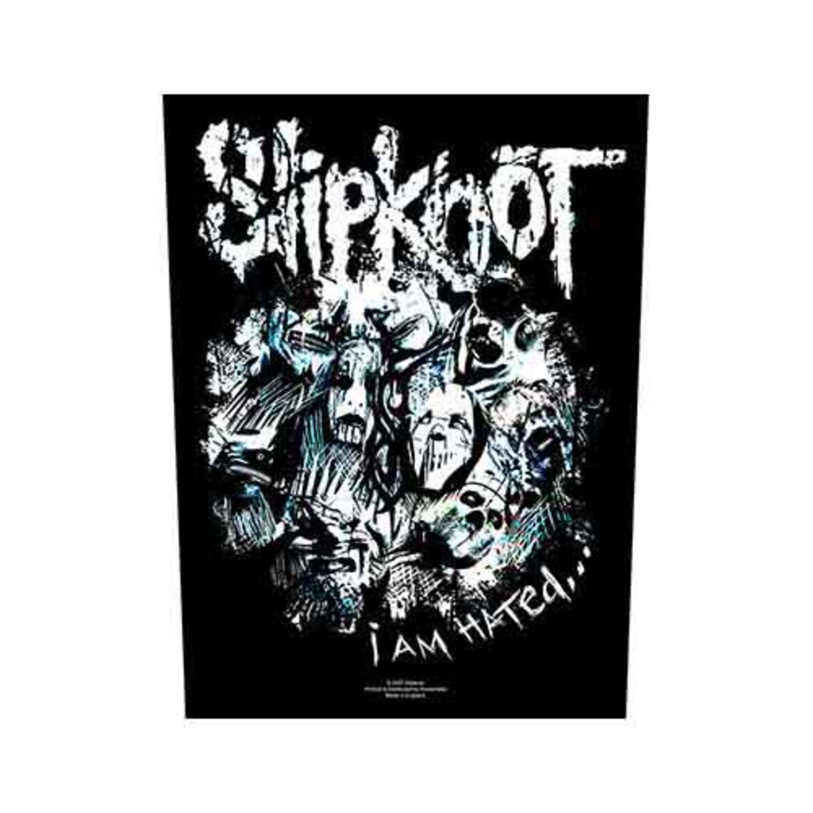 Slipknot - Slipknot Back Patch - Slipknot I Am Hated - I Am Hated Back ...