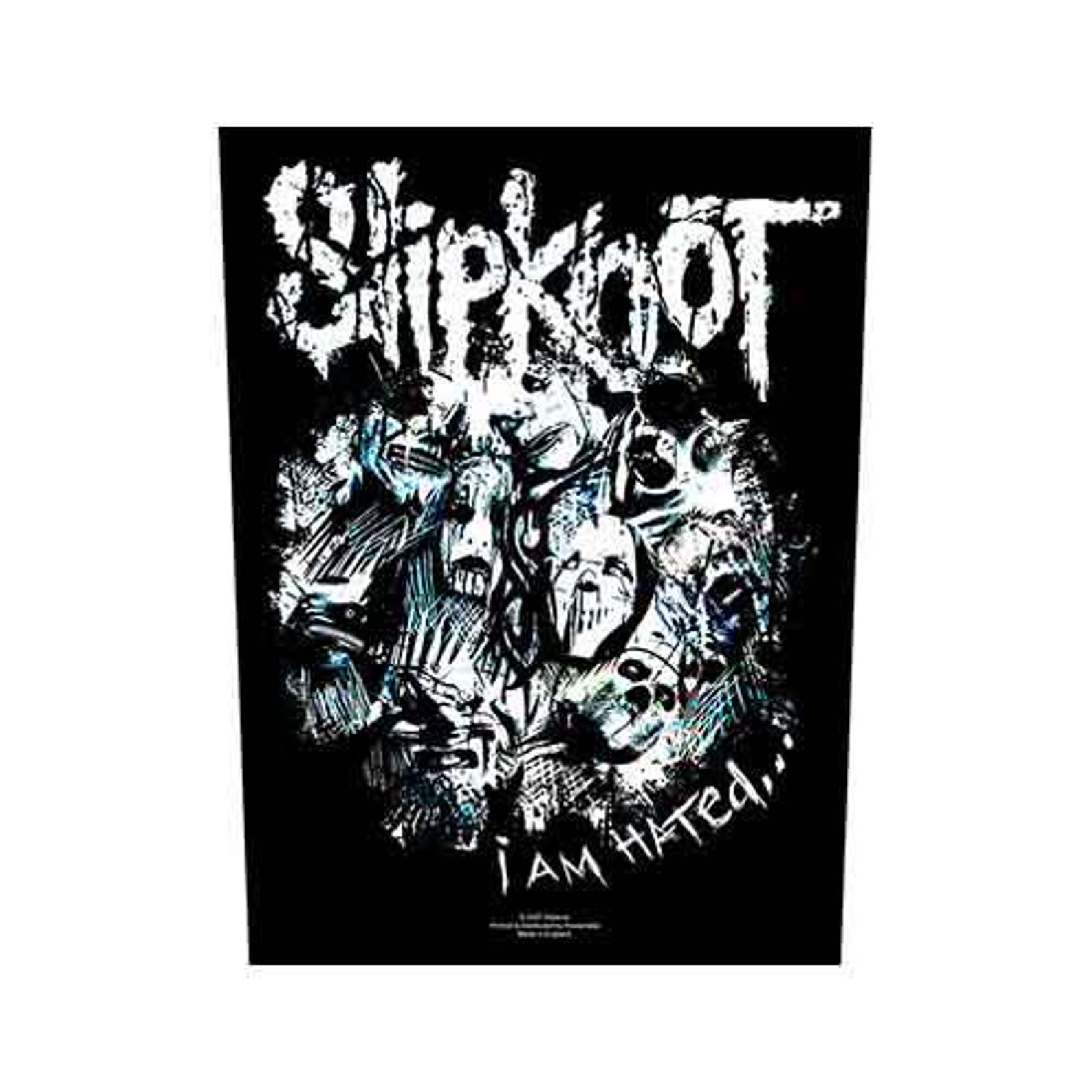 Slipknot - Slipknot Back Patch - Slipknot I Am Hated - I Am Hated Back ...