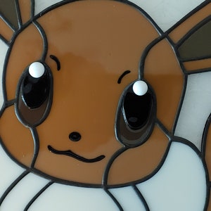 Fennec Fox Inspired Stained Glass Panel (made to Order) - Etsy