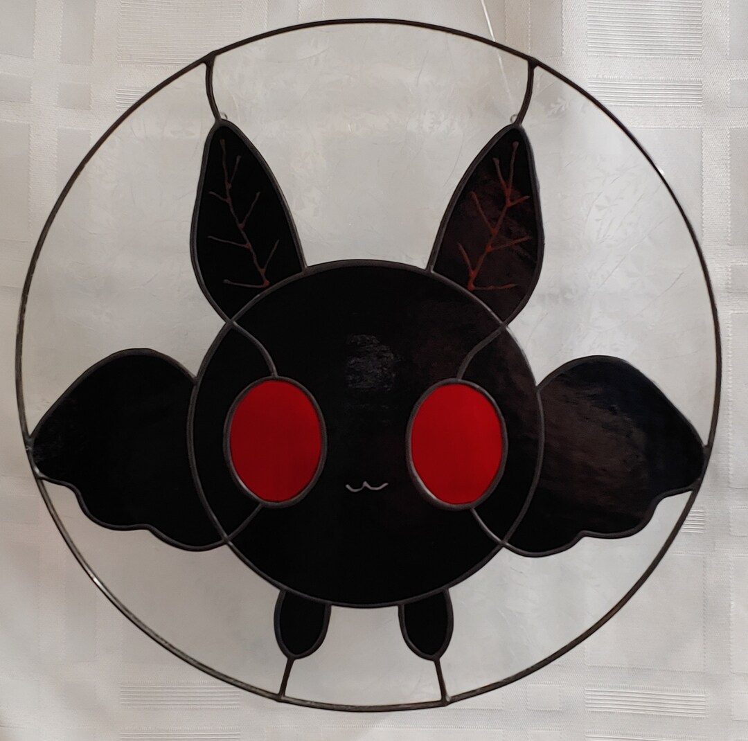 Chibi Mothman Stained Glass (made to Order) - Etsy