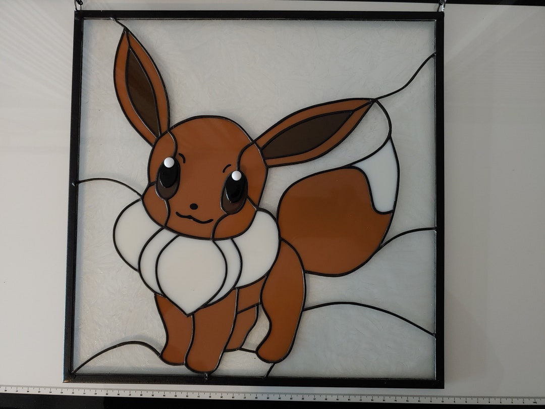 Fennec Fox Inspired Stained Glass Panel (made to Order) - Etsy