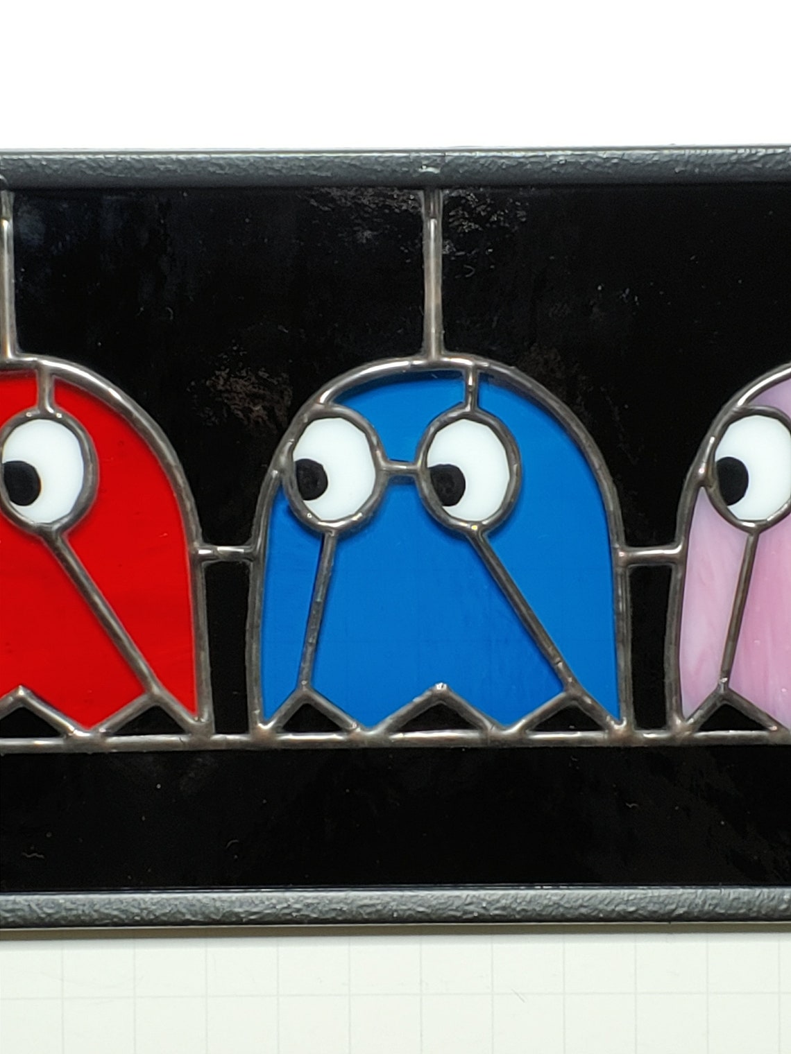 Video Game Inspired Stained Glass Panel - Etsy