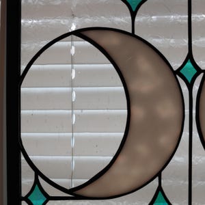 Moon Phase Stained Glass (made to Order) - Etsy