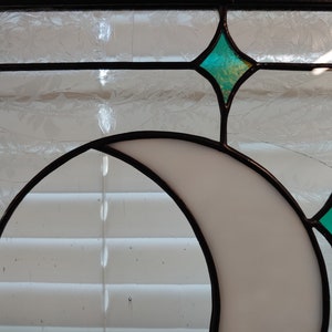 Moon Phase Stained Glass made to Order - Etsy