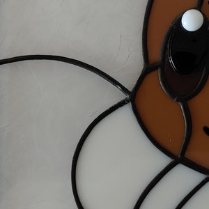 Fennec Fox Inspired Stained Glass Panel (made to Order) - Etsy