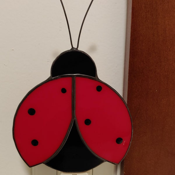 Stained Glass Lady Bug - Etsy