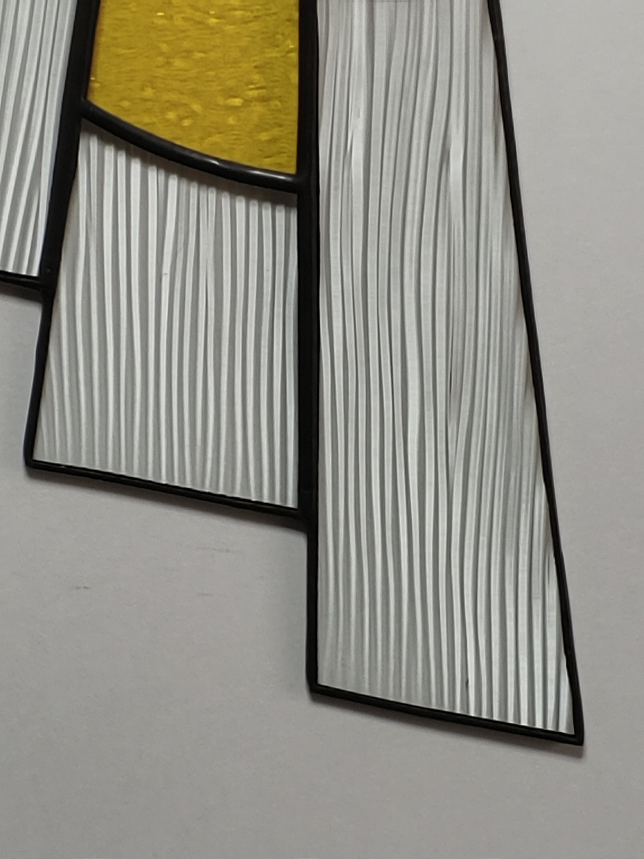 Abstract Sun Stained Glass Suncatcher made to Order - Etsy