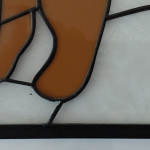 Fennec Fox Inspired Stained Glass Panel (made to Order) - Etsy